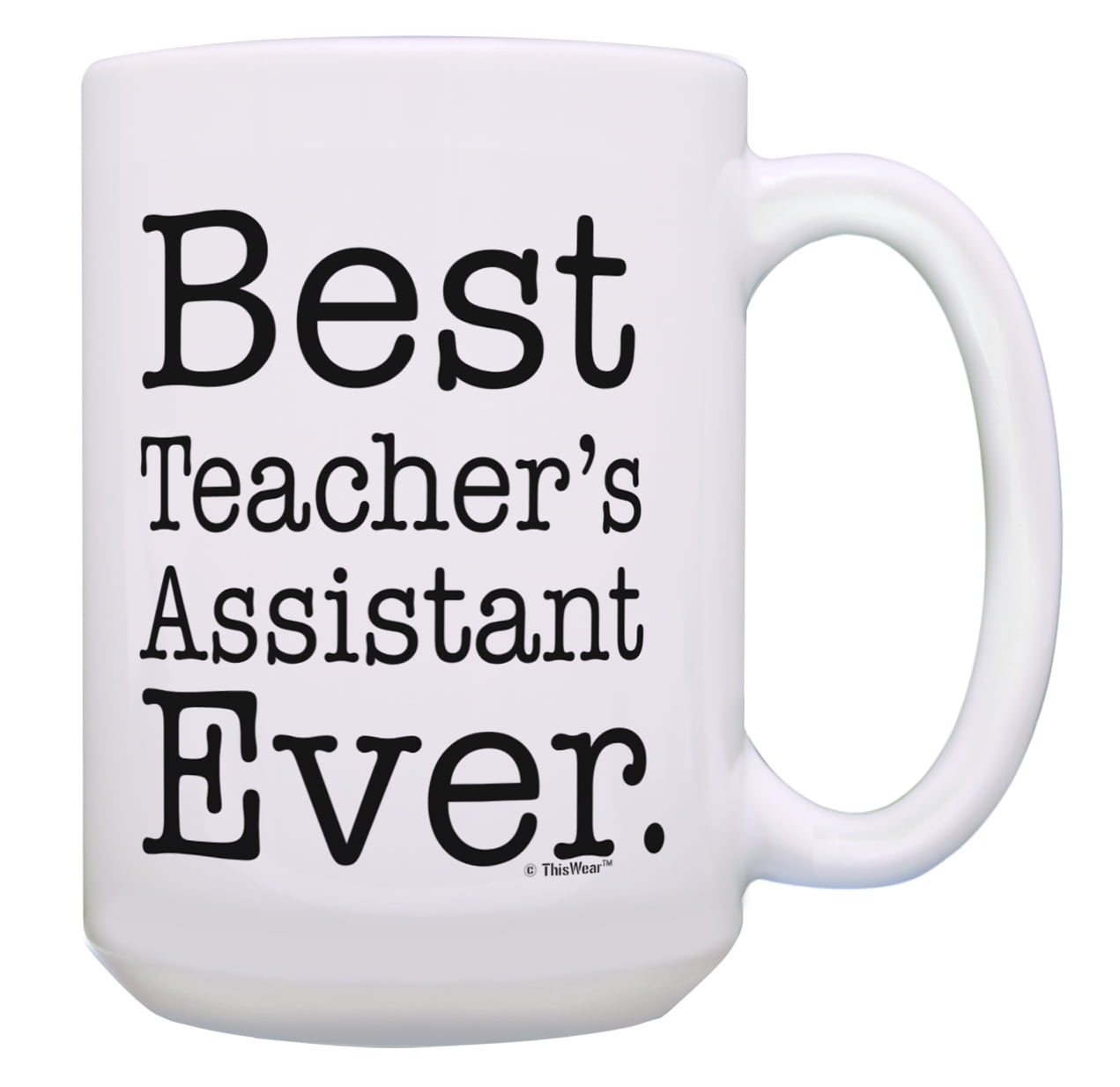 ThisWear Best Teacher Gifts Best Teacher's Assistant Ever Gift for ...