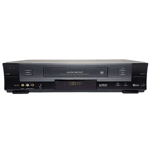 Pre-Owned Toshiba w-614 Hi Fi Stereo 4 head VHS VCR Vhs Player with ...