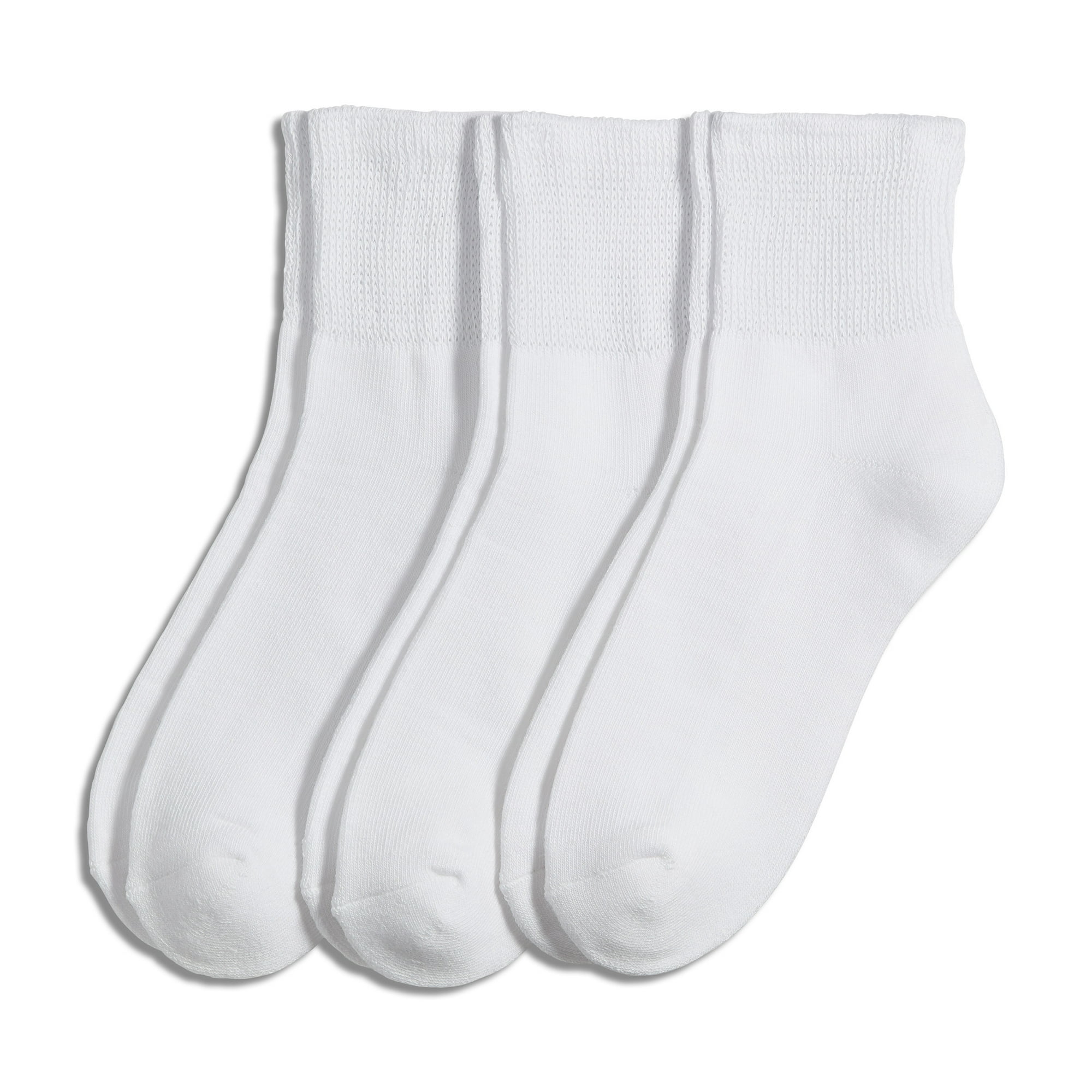 Click here for Jockey Mens Non-Binding Quarter Socks - 3 Pack prices