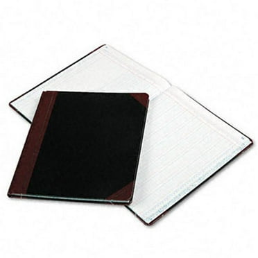 Boorum & Pease Columnar Accounting Book, 36 Column, Black Cover, 150 ...