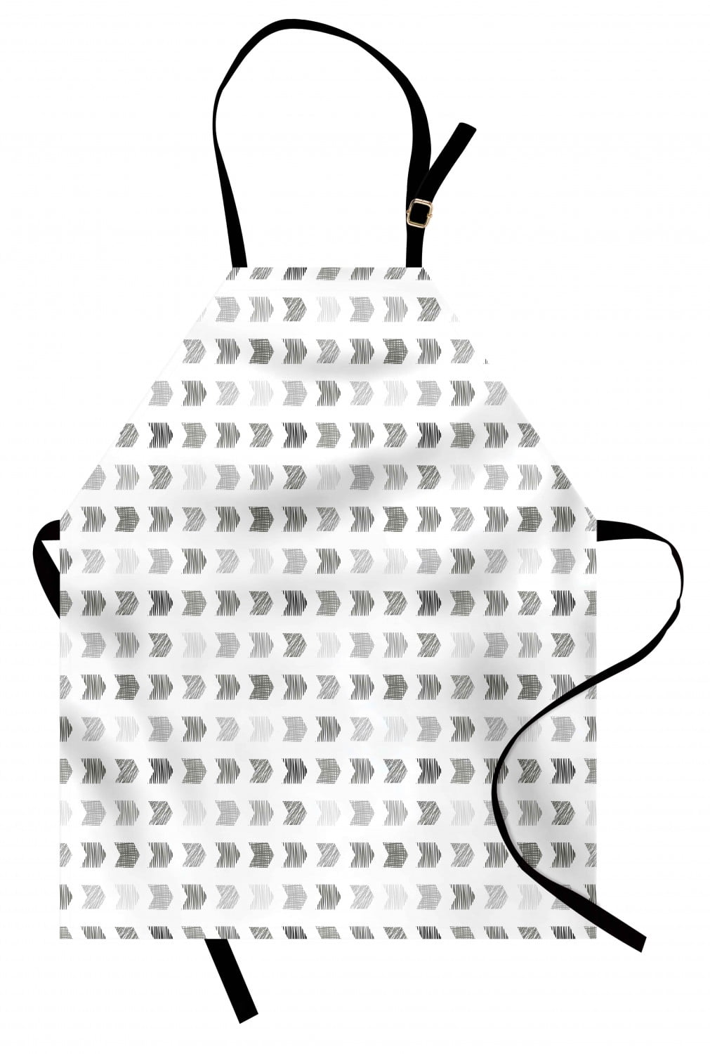 Neutral Apron, Pencil Sketch Rectangular Graphic Illustration with ...