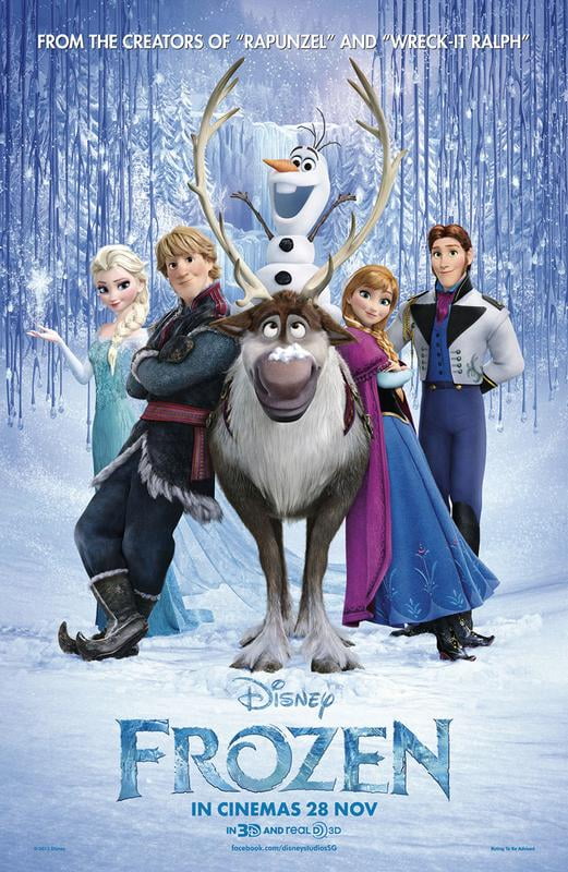 Frozen Poster 12x18inch (30x46cm) poster, perfect for any room ...