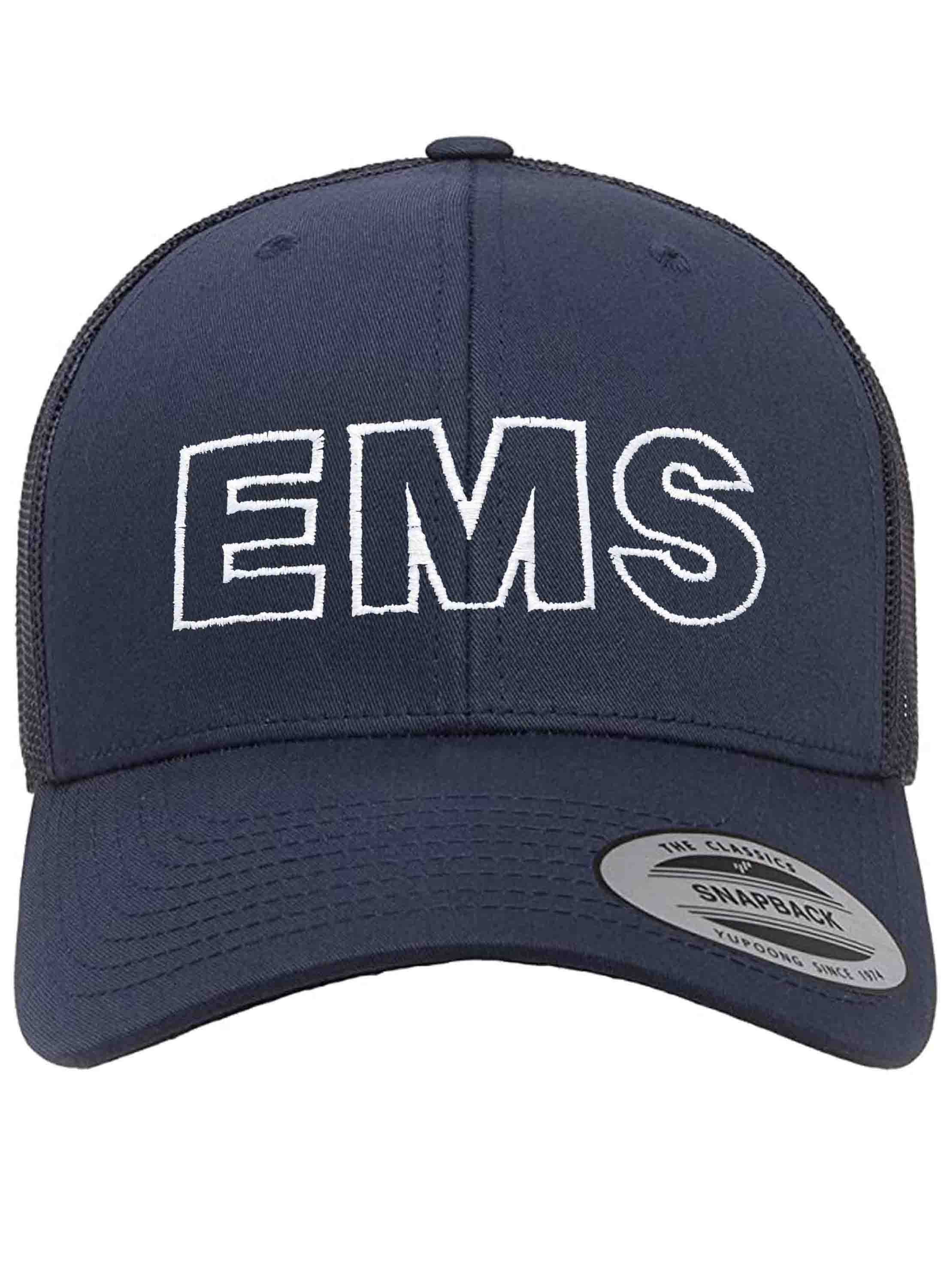 Fair Game EMS Trucker Hat Emergency Medical Services Caps-Trucker-Navy ...