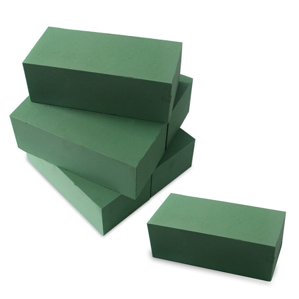 fastboy 6 Pieces Floral Foam Florist Bricks Rectangle Artificial Flower ...