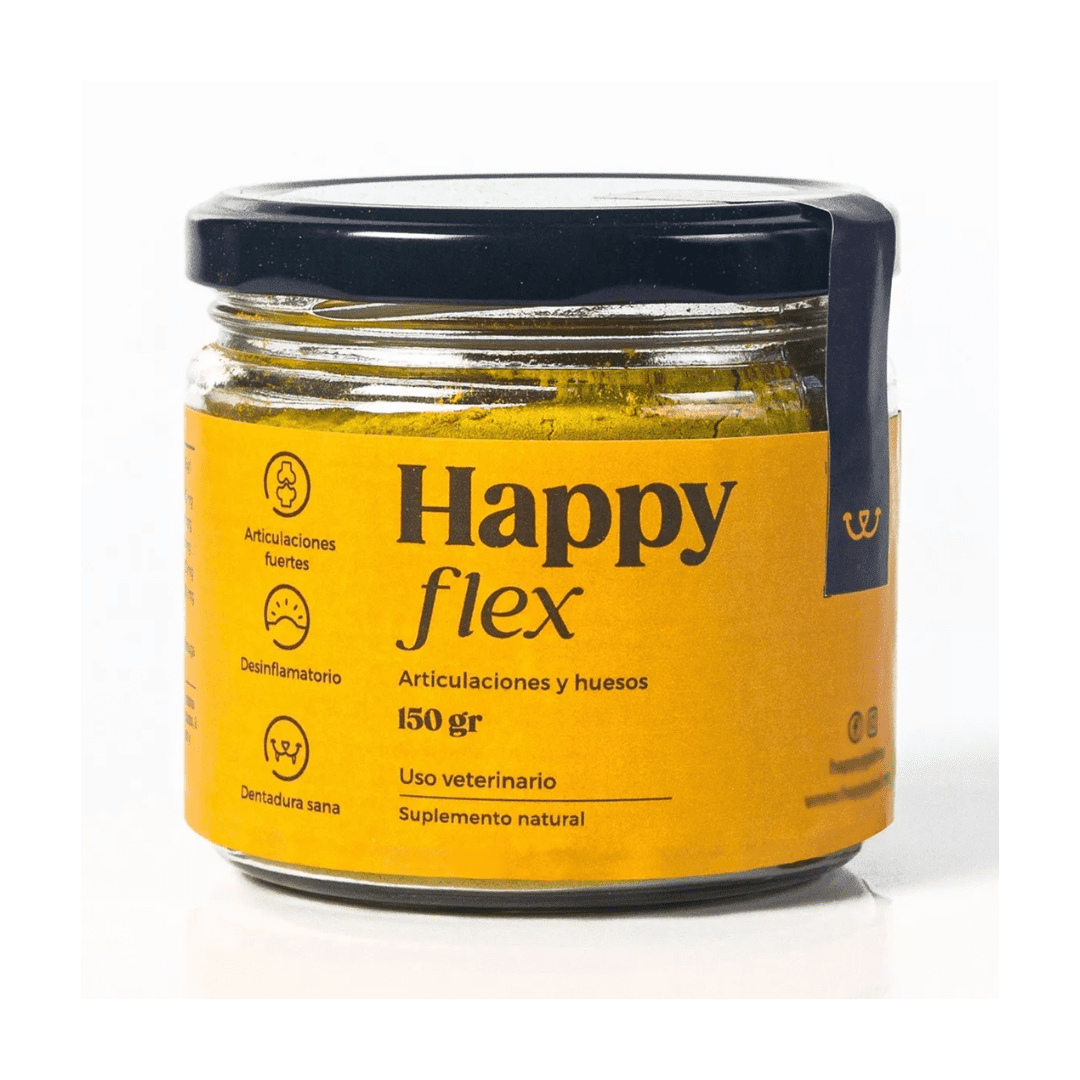 Suplemento natural para dolor de articulaciones Happy Pal Happy Flex I ...
