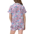 Boys Summer Outfits Kids Satin Silk Short Sleeve Button Up Top and ...