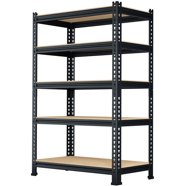"Contender Large Mobile Folding Shelving Cabinet Storage Unit, 35-7/8 ...
