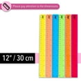 Mr. Pen Plastic Ruler Transparent 12 inch Pack of 6 with Imperial and ...