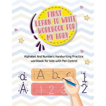 Tracing Letters And Numbers For Preschool : Letter Writing Practice For ...