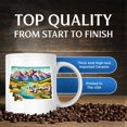 Bliss Monkey Co. Wyoming State Shape Coffee Mug - WY State Mug - Choose ...