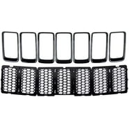 Xprite USA ZS-0001-FLAG-G2R Mesh Grille Insert with Firefighter Red ...