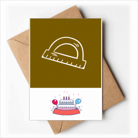 Arc Length Ruler Art Deco Fashion Happy Birthday Greeting Cards ...