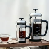 Easyworkz Stainless Steel French Press 34 oz, Borosilicate Glass, Coffee Tea Maker - Walmart.com
