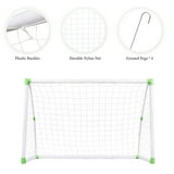 Sports Kids Mini Soccer Goal Set - Backyard/Indoor Mini Net- Portable ...