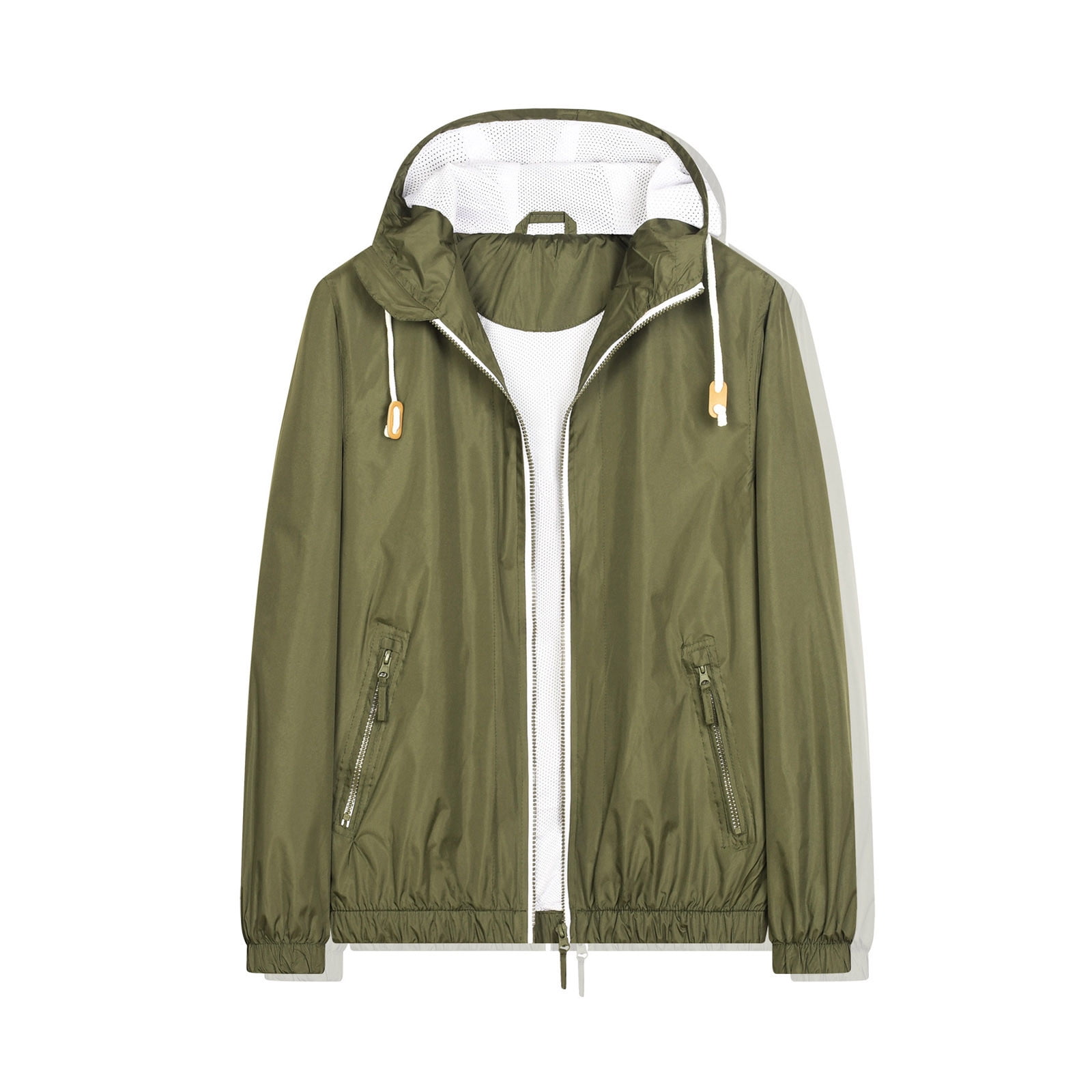 Click here for Jienlioq Winter Coats Clearance Mens Solid Thin Fa... prices