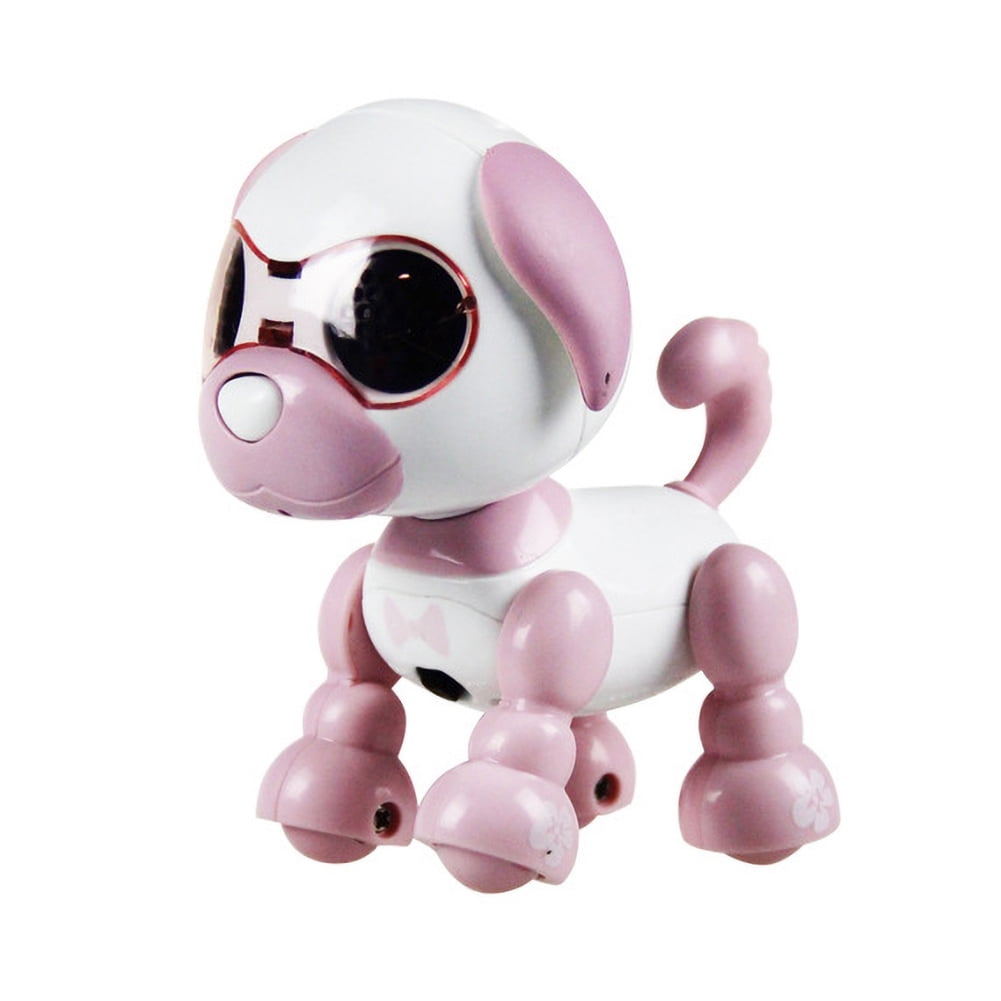 Temacd Interactive Robot Smart Puppy Dog LED Eyes Walking Recording ...