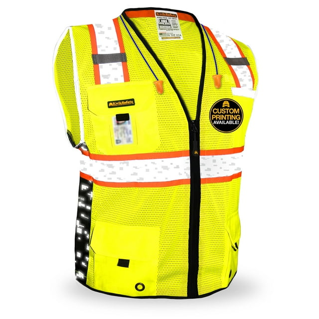 KwikSafety (Charlotte, NC) BIG KAHUNA DIGITAL Safety Vest (LIMITED ...