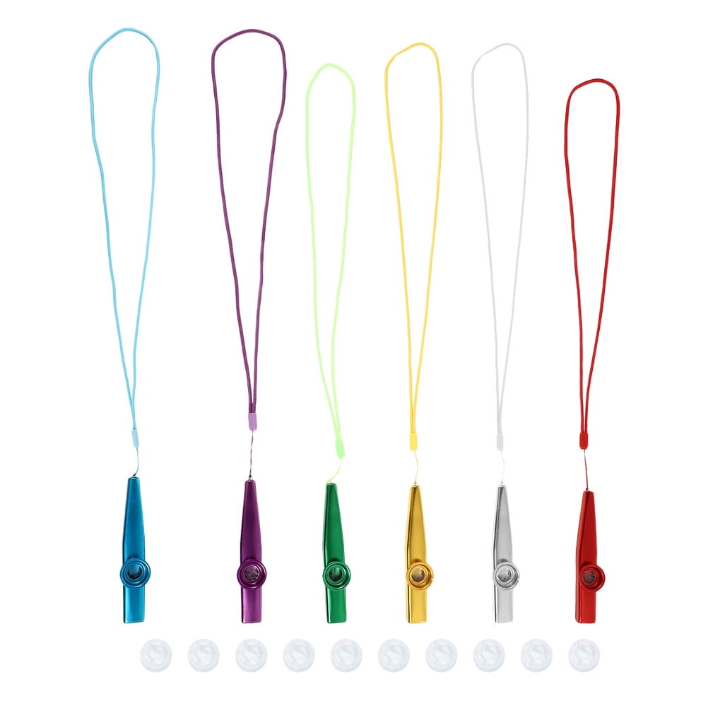 1 Set Metal Kazoo with Extra Membranes Easy to Learn Kazoo with ...