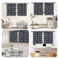 Astronaut and Planet Blue Pattern Blackout Curtains,Triple Weaved ...