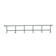 Hyper Tough 16 in. Wall Mounted Multi Hook Rack, Gray - Walmart.com