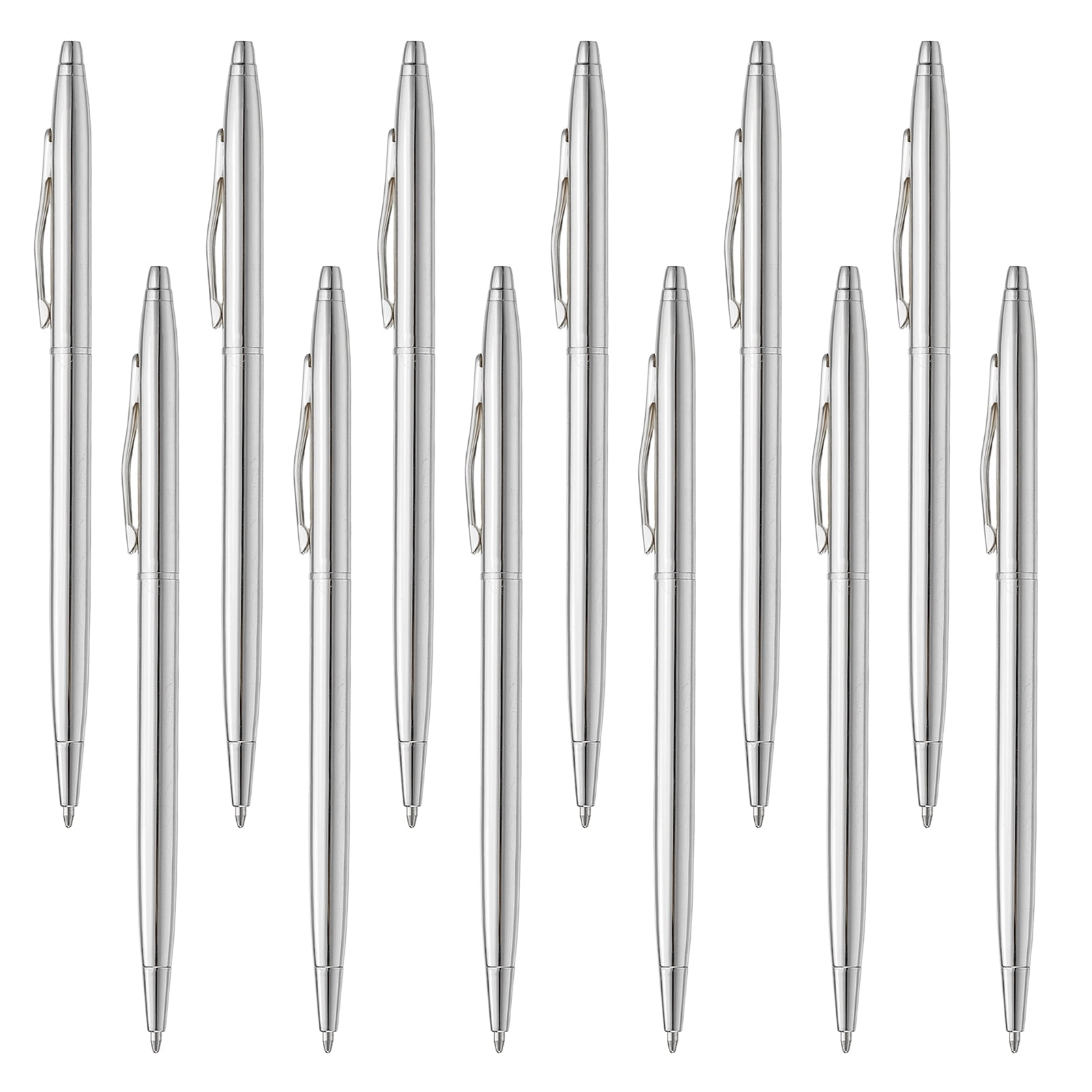 Click here for Uxcell Slim Metallic Ballpoint Pen Retractable Wri... prices