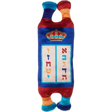 Mensch on a Bench Kids Stuffed Doll - 12" Hanukkah Moshe Plushie with ...
