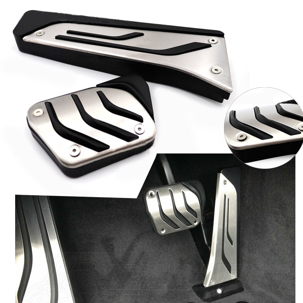 ZS 2pcs/set AT Auto Brake Fuel Gas Pedal Cover Kits For BMW 1/2/3/4/5/6 ...