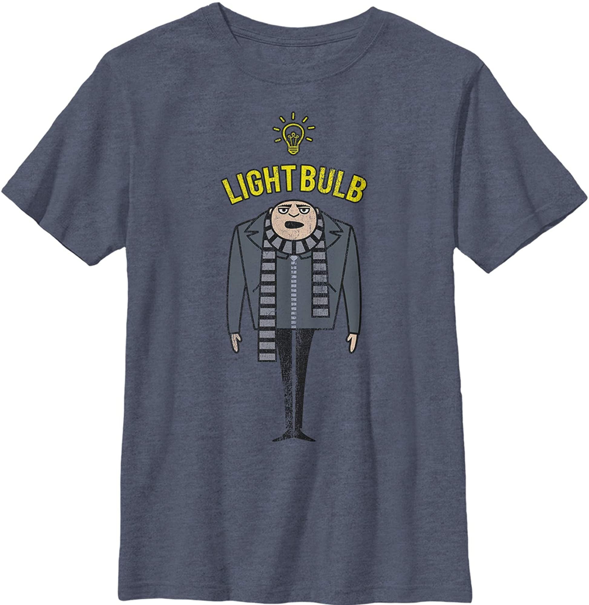 Boys Despicable Me Gru Lightbulb T-Shirt | Walmart Canada