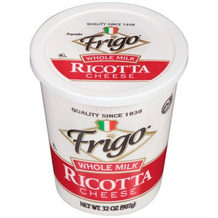 Frigo Whole Milk Ricotta Cheese, 32 oz - Walmart.com