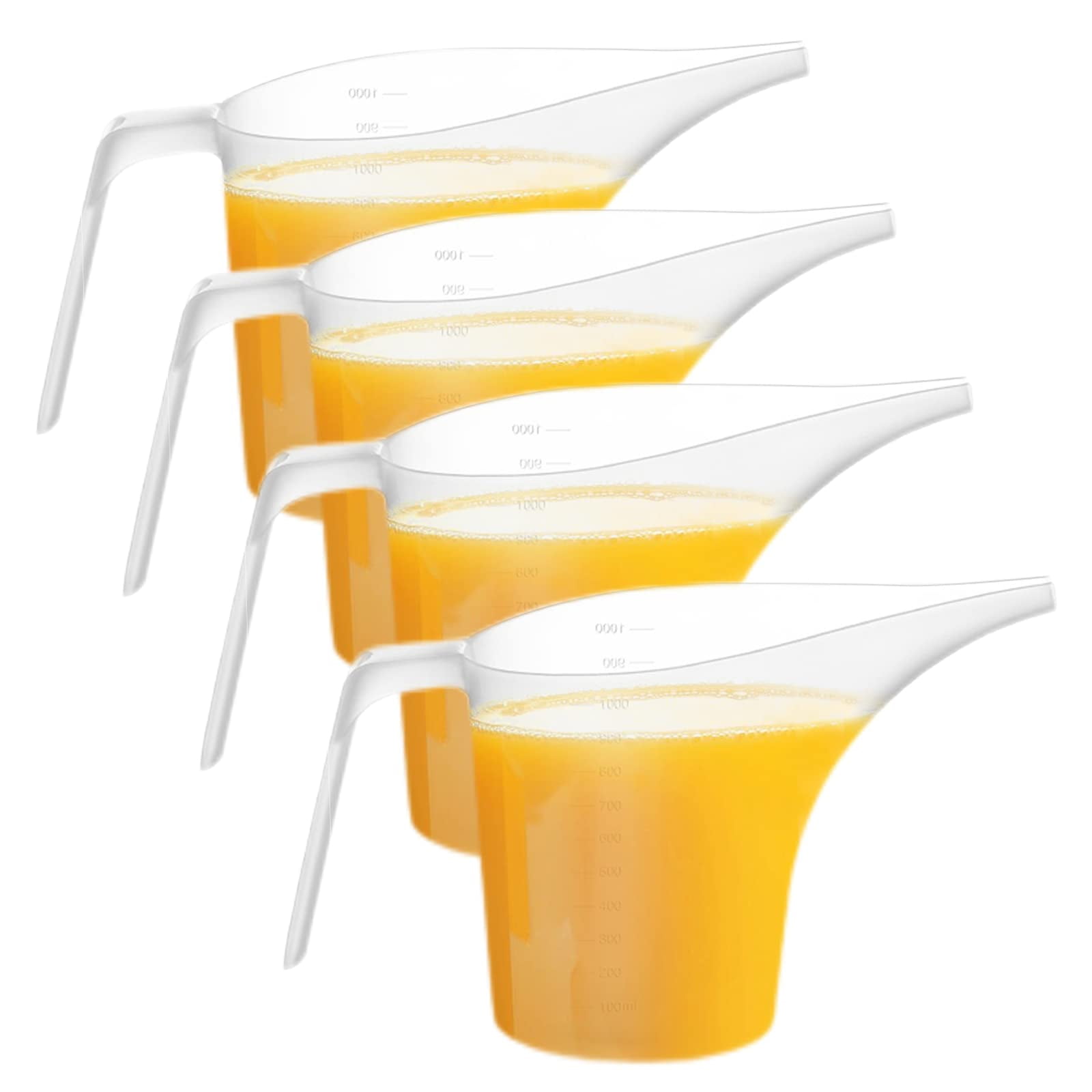 Funnel Pitcher for Soap Making - Large Capacity Easy Pour Container ...