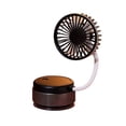 AuroraX USB Rechargeable Fan Portable Suction Fan Cable Included Strong ...