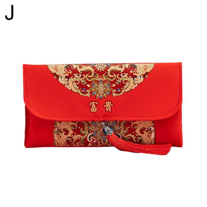 2022 Chinese Style Red Envelope Lucky Money Bags Gift S4C0 E2P0 ...