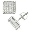 Shaquille O'Neal Men's Simulated Diamond Rhodium Plated Sterling Silver ...