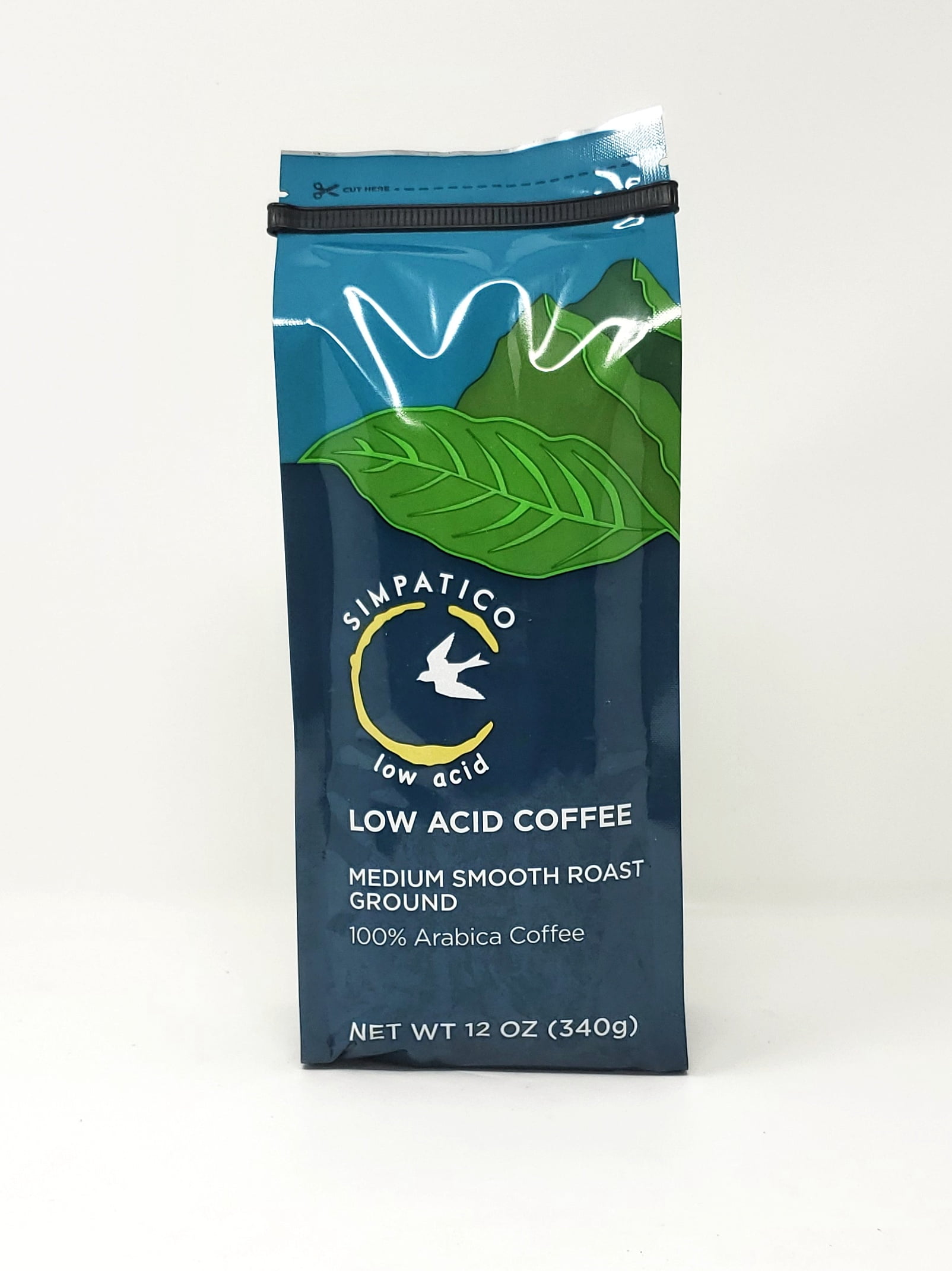 Simpatico Low Acid Coffee - Medium Smooth Roast - Ground - Walmart.com