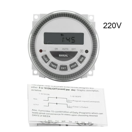 Time Switch, Digital Timer Digital Timer, For Neon Light Streetlight ...