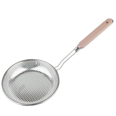 Helen Chen’s Asian Kitchen Stainless Steel Spider Strainer with Natural ...