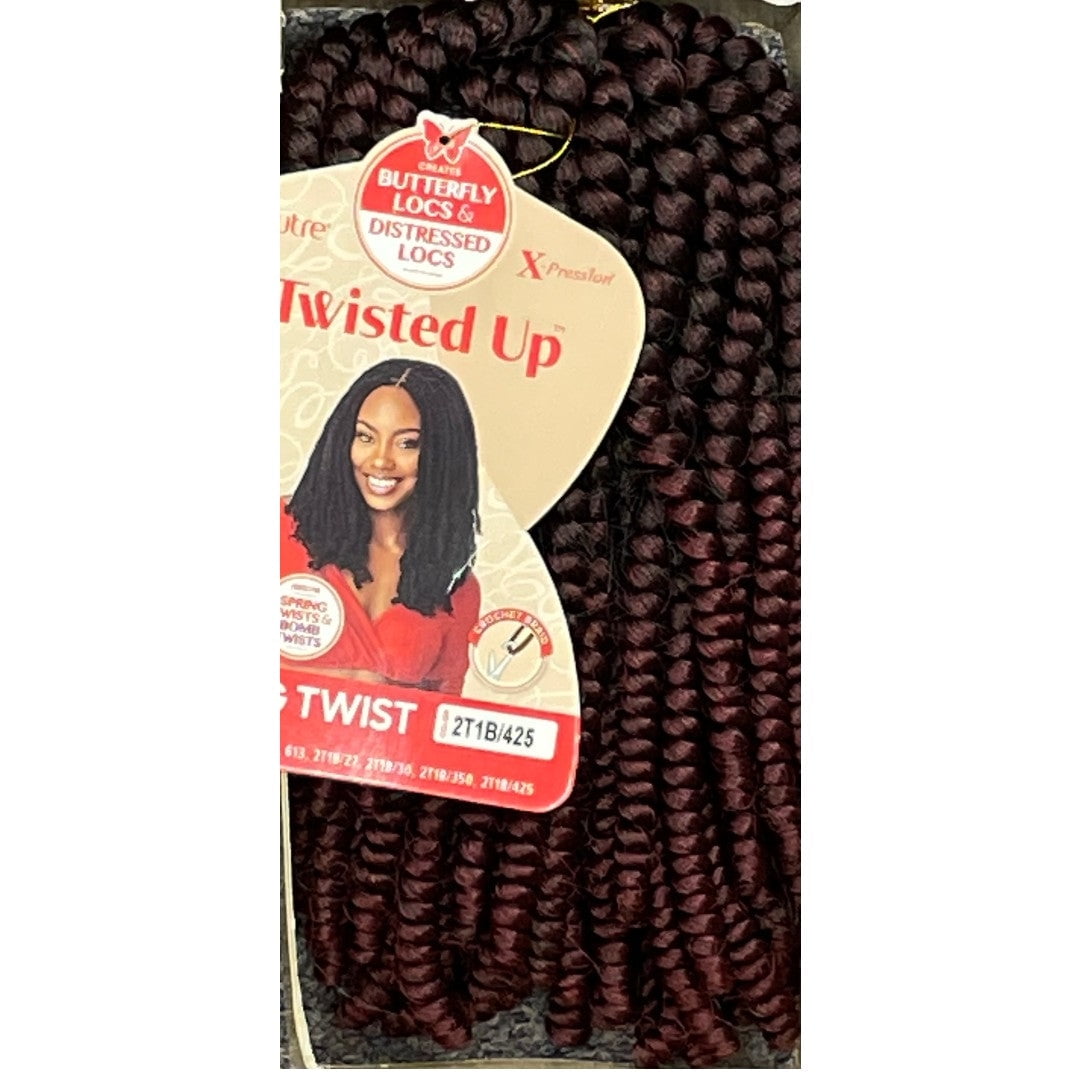 OUTRE. X-Pression. SPRING TWIST 8″. *CREATES BUTTERFLY LOCS & BOMB ...