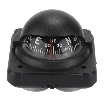 Car Compass Auto Mini Compass Compact Ball Compass with Adhesive and ...