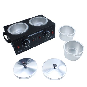 Twice Pots Warmer Machine Professional Hair Removal Paraffin Wax Heater ...