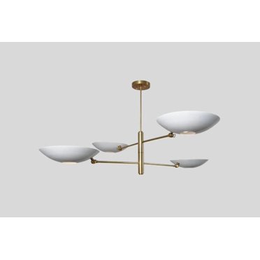 The Lighting Store Casandra Modern 5-light Ceiling Fixture, Brushed ...