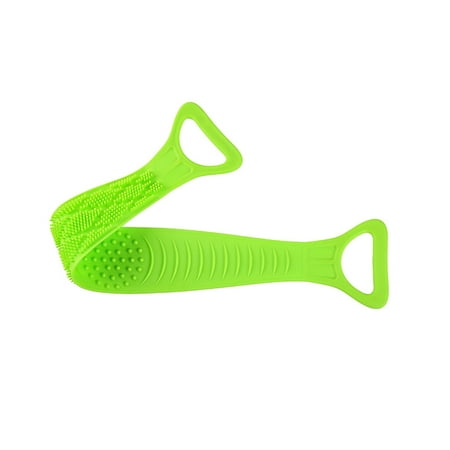 Silicone Brush Towel Back Rubbing Body Massage Scrubber scrubber belt ...