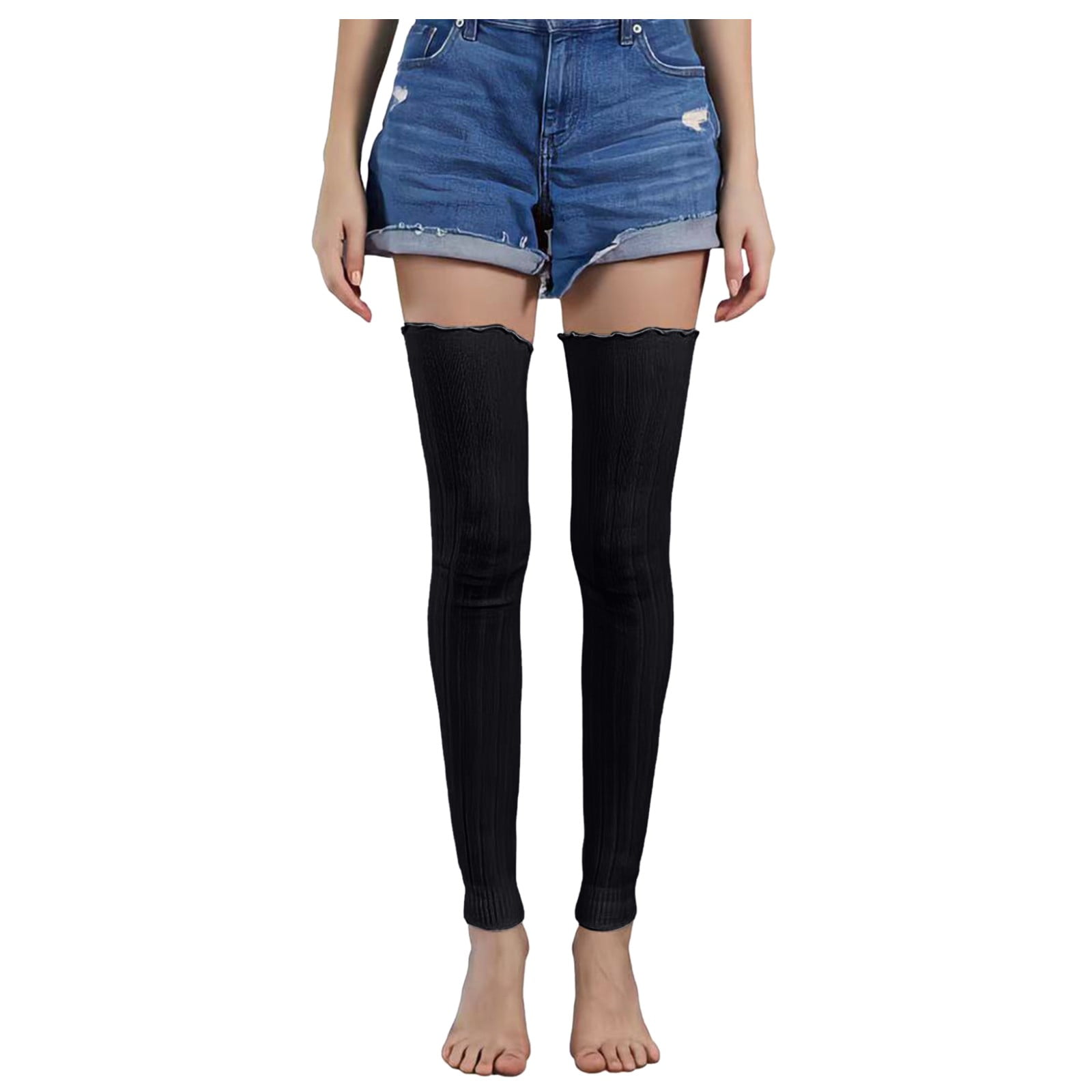 Click here for Beshee Leg Warmers Socks Thigh Plus For Girls Stri... prices