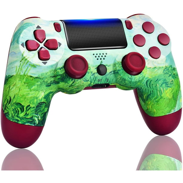 XYCCA Wireless PS4/Pa4 Controller Compatible for Playstation,Green Game ...