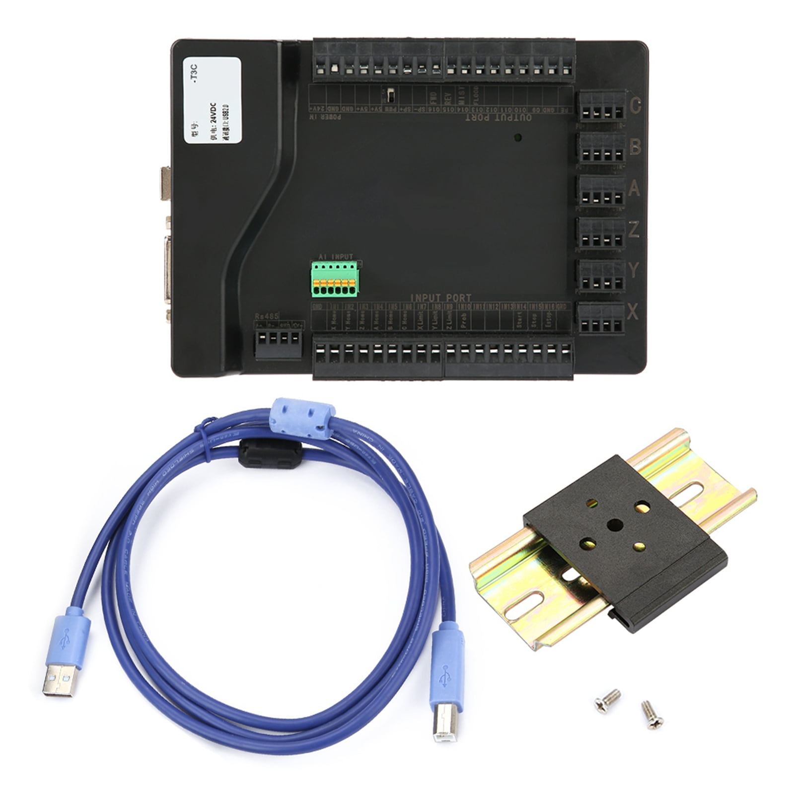 Mach3 USB CNC Stepper Motor Controller Card Smooth Motion USB Breakout ...