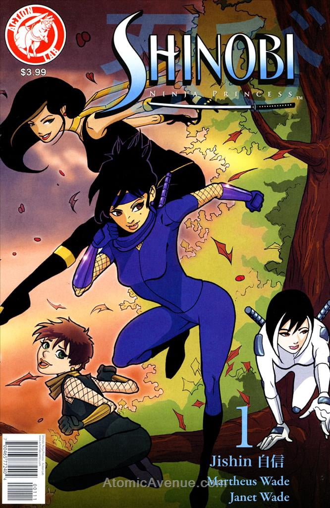 Shinobi Ninja Princess #1 VF ; Action Lab Comic Book - Walmart.com