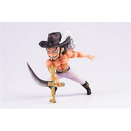 Japan Anime 18cm Anime One Piece Warsmith Dracule Mihawk Hawkeye ...