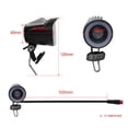 YAAQII for LED Headlight for E-Bike 6-48V Electric Bicycle Front Light ...