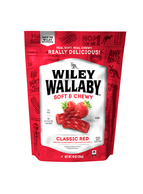 Wiley Wallaby Licorice in Gummy & Chewy Candy - Walmart.com