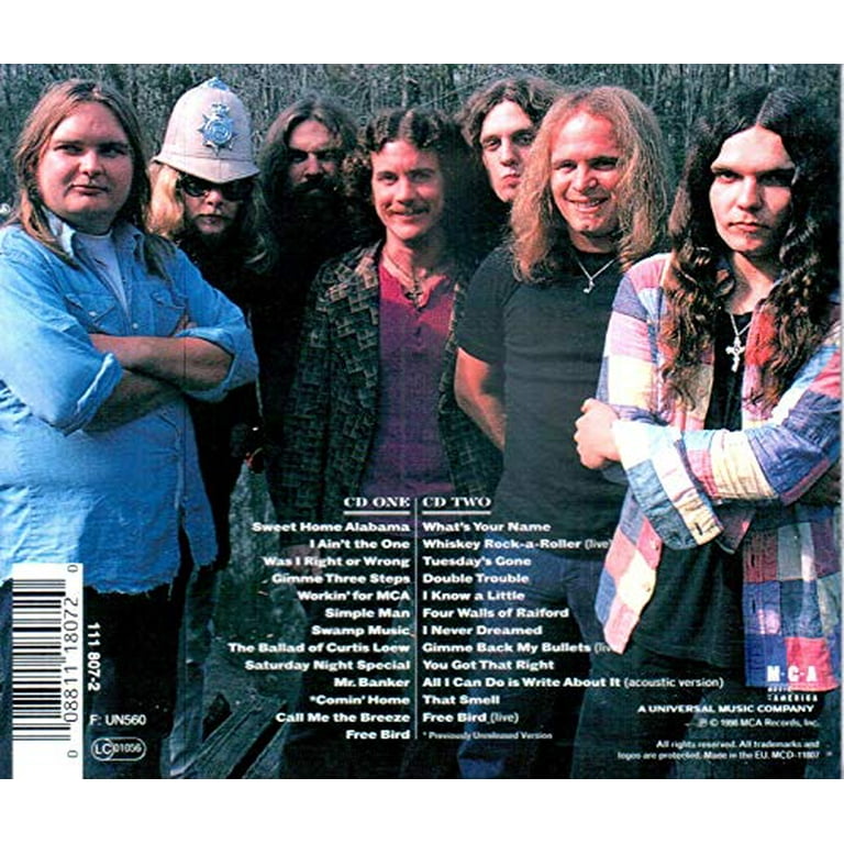 Lynyrd Skynyrd Free Bird Album Cover