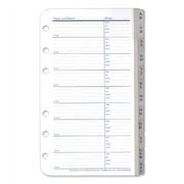 LANG ADDRESS BOOK REFILL PAGES ADDRESS BOOK - REFILL PAGES - Walmart.com